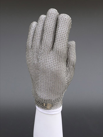 Stainless Steel Metal Mesh Work Chainmail Glove for Cut Resistant ...